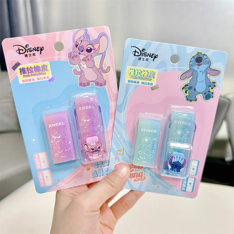 Genuine-Disney-Stitch-Student-Eraser-empurrar-e-puxar-a-substitui-o-de ...