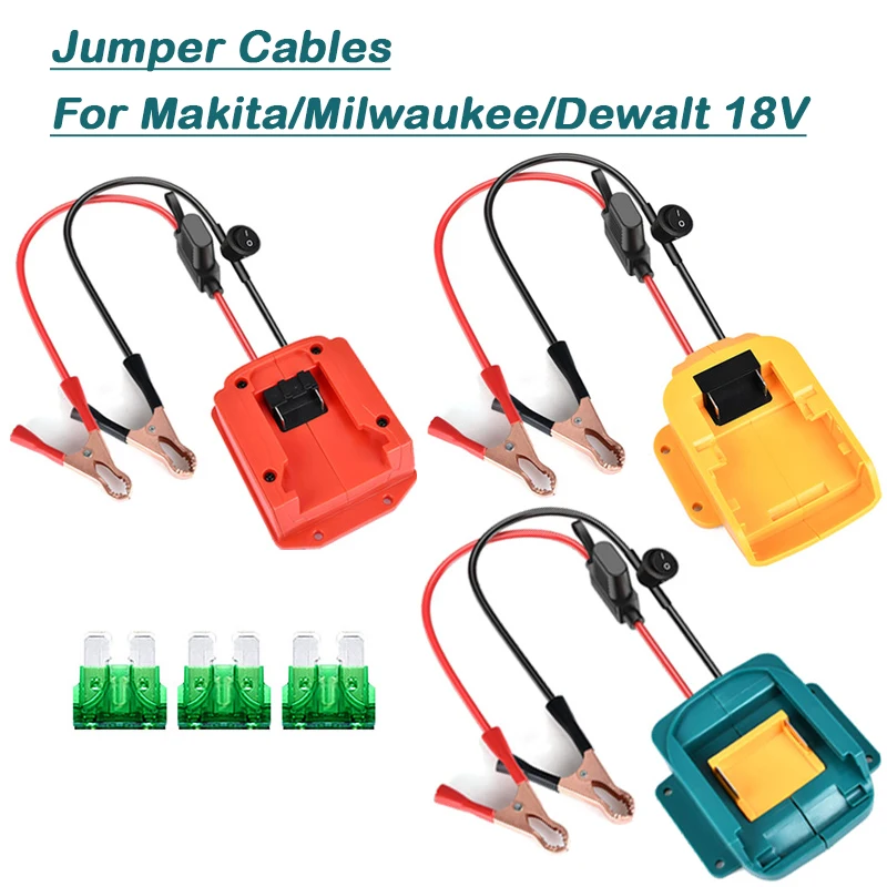 18V-Li-ion-Battery-Car-Jump-Starter-Adapter-For-Makita-Dewalt-Milwaukee ...
