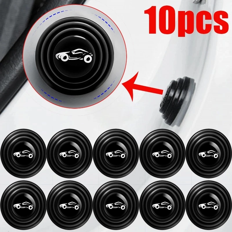 10Pcs-Car-Door-Anti-Collision-Silicone-Pads-Shock-Absorber-Gasket-Anti ...