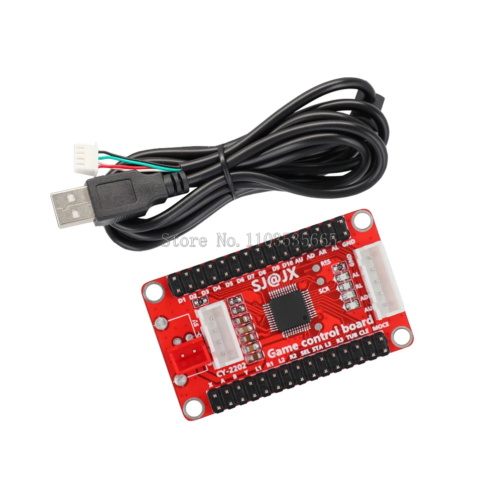 USB-Controle-Board-Joystick-Controller-Arcade-Console-m-quina-de-jogo ...