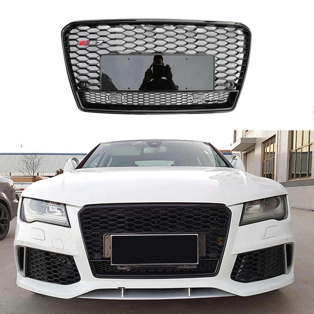 Modified-For-A7-Front-Grill-For-A7-S7-2009-2010-2011-2012-2013-2014 ...