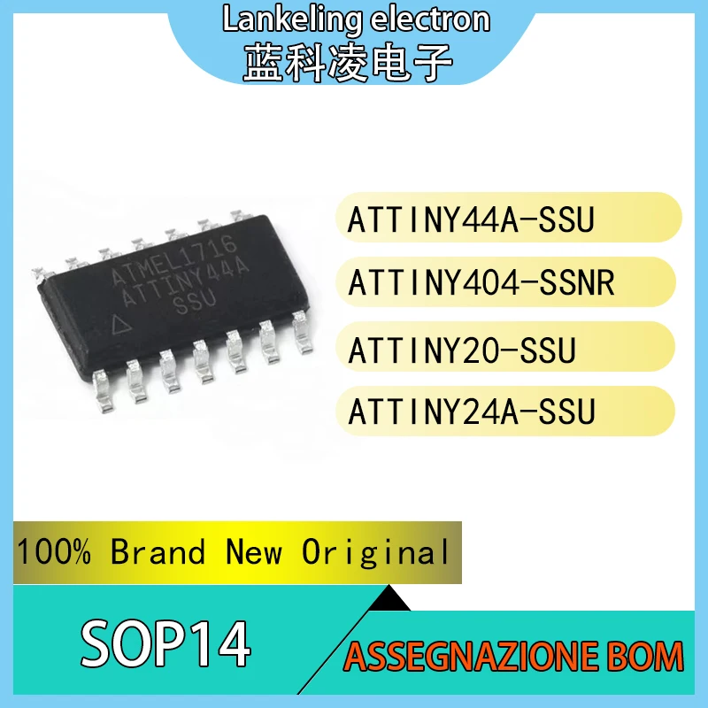 ATTINY44A-SSU-ATTINY404-SSNR-ATTINY20-SSU-ATTINY24A-SSU-100-Brand-New ...