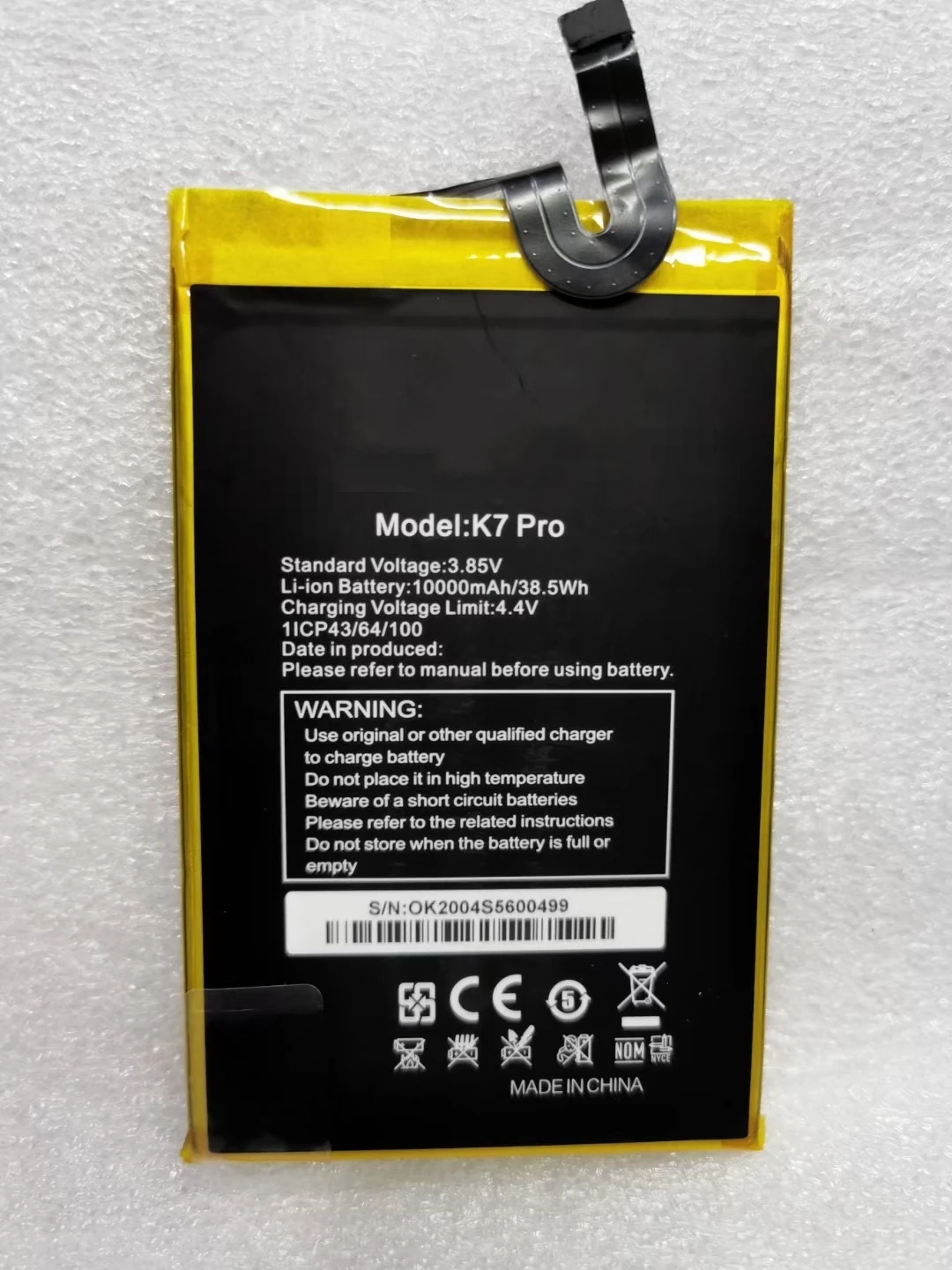 Original-Oukitel-K7-Pro-Battery-Mobile-Phone-External-Battery-3-85V ...