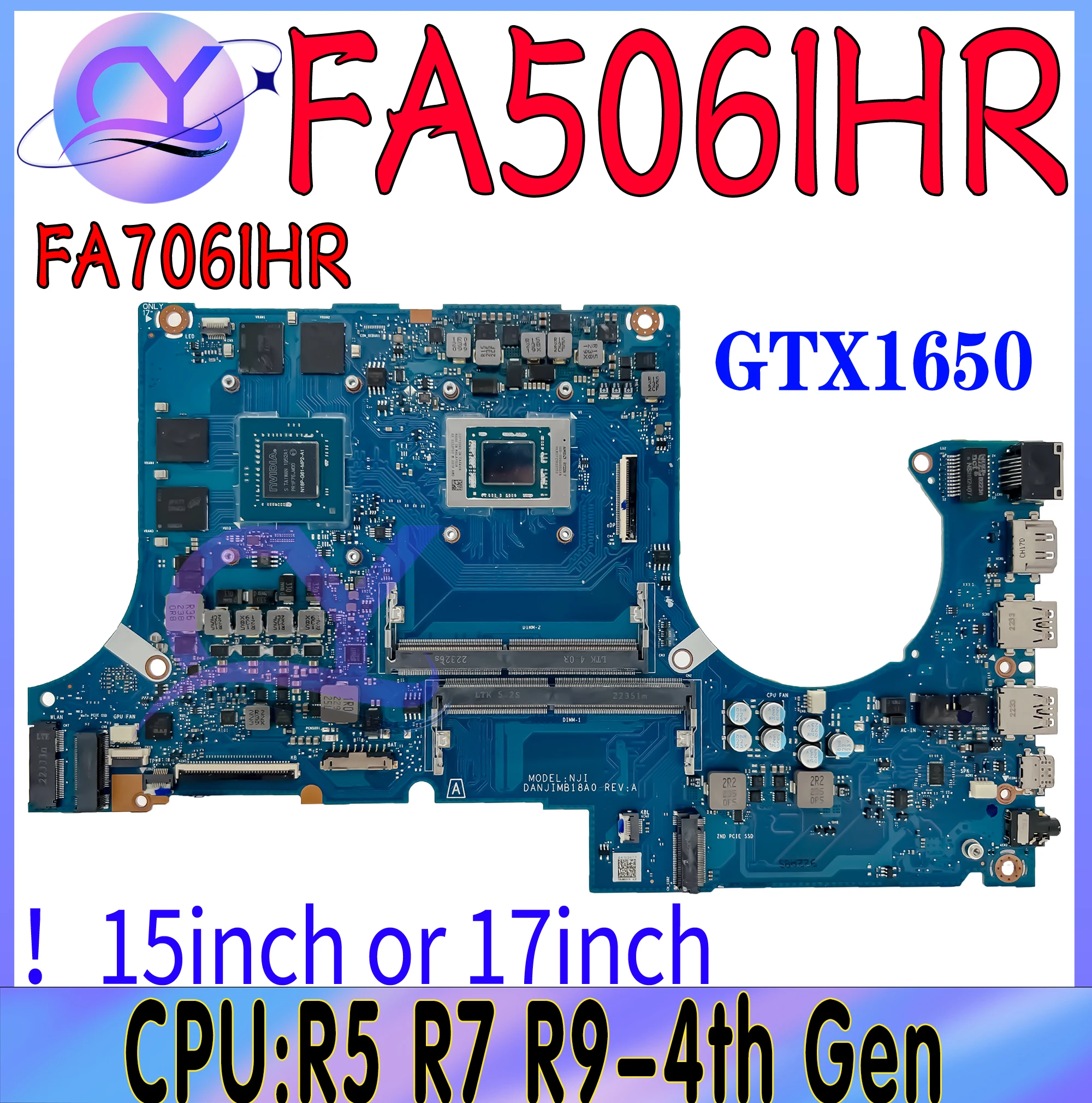 Placa-base-FA506IHR-para-ASUS-A15-FA506-FA506IH-FX506IHR-TUF506IHR ...