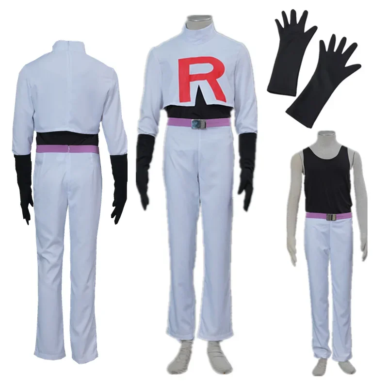 Anime-Cosplay-Game-Rockets-Team-Rocket-James-S-Inkay-Herenkleding ...