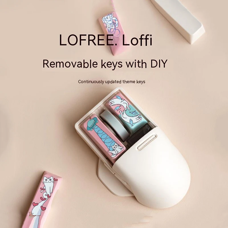 Lofree-Small-Flap-Bluetooth-Wireless-2-4G-Mouse-Three-Mode-Rechargeable ...