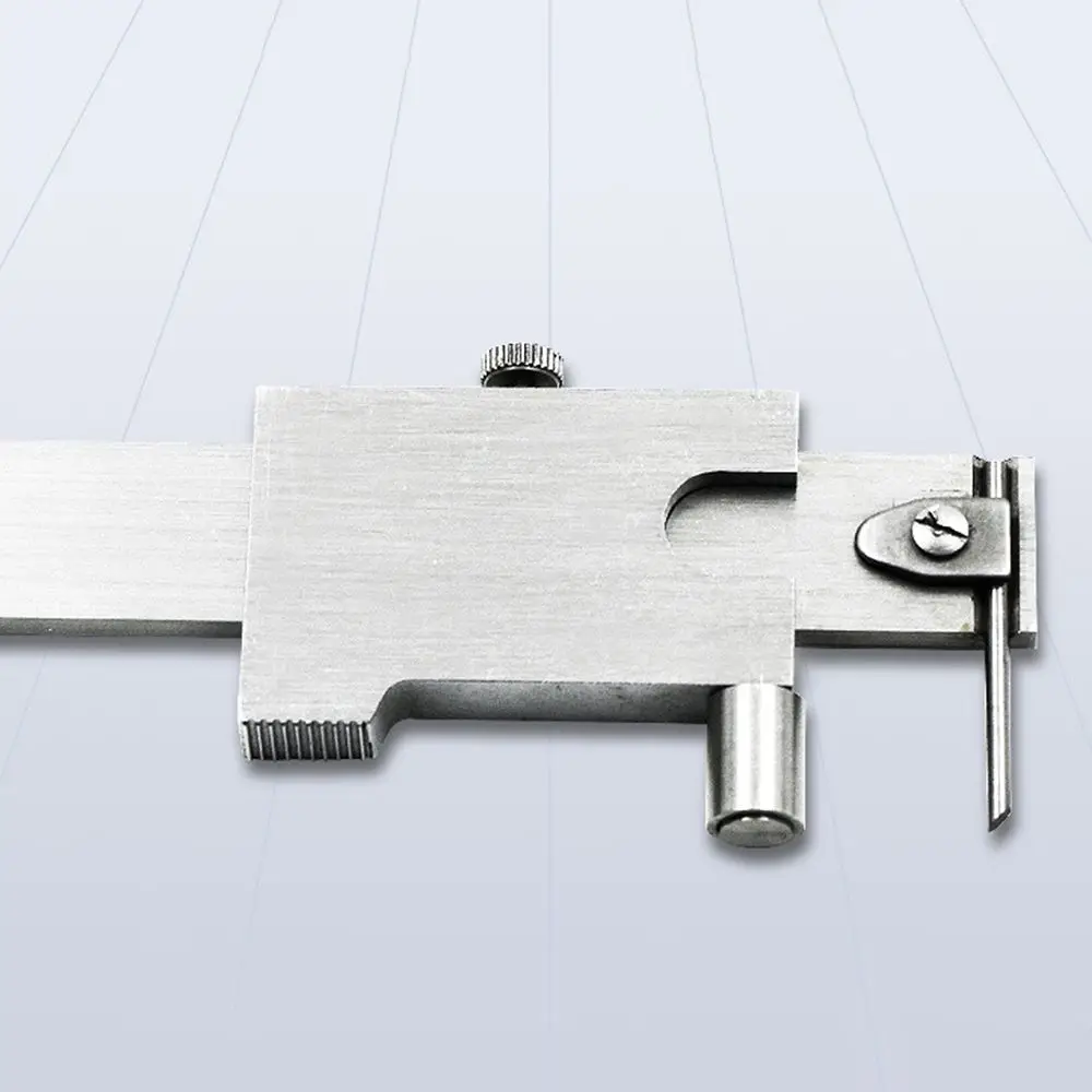 Carbide Needle Scriber Parallel Marking Measuring Ruler 0-200mm ...