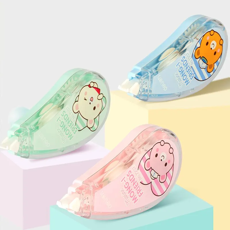 Deli 3Pcs Set Transparent Mini Morandi Color Correction Tape Small ...