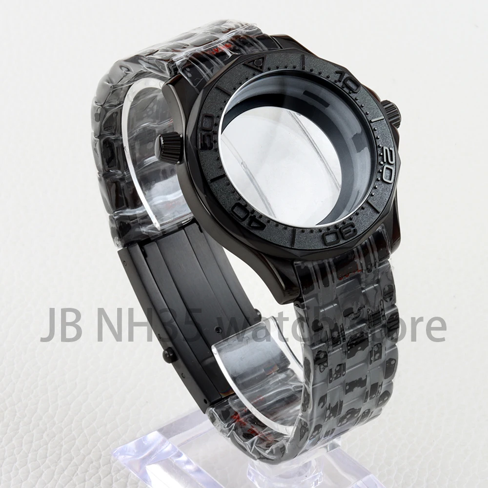 High Quality Black PVD 41mm NH35 Case for Seamaster 300 600 Mod NH35 ...