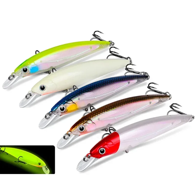 Mino-9cm-11cm-Luminous-Biomimetic-Fake-Bait-Plastic-Hard-Bait-Fish-Bait ...