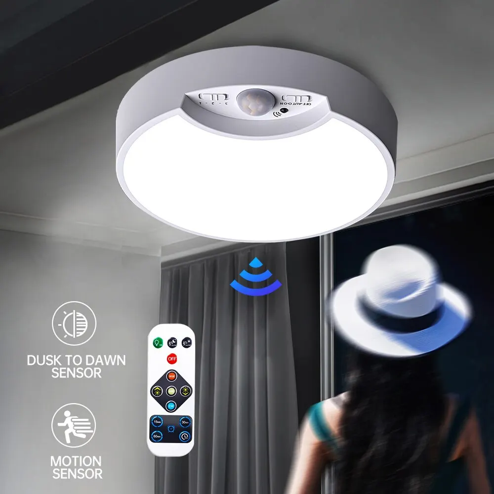 LED-Sensor-Ceiling-Light-with-Motion-Sensor-USB-Rechargeable-with ...