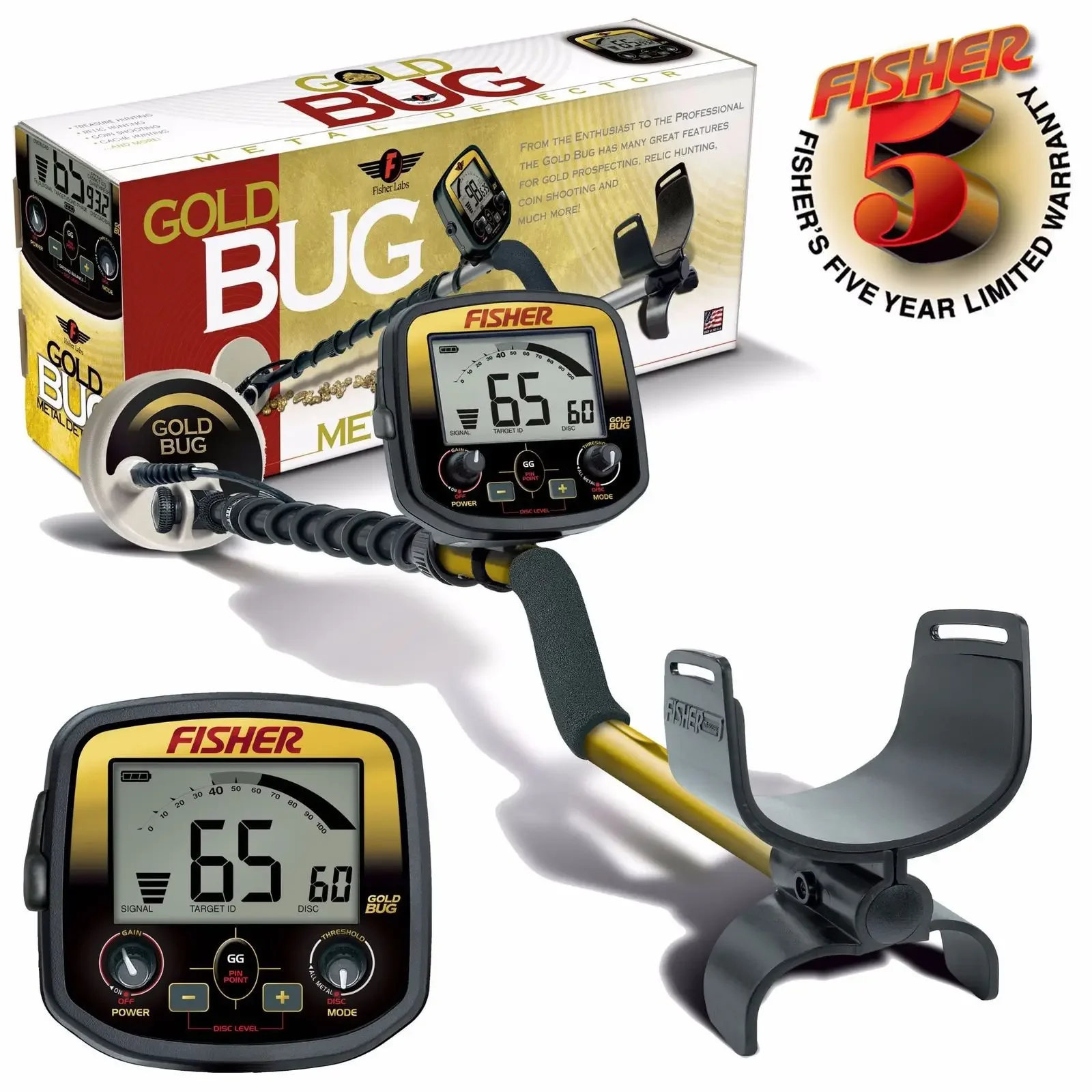 Gold BUG 3-meter underground metal detector