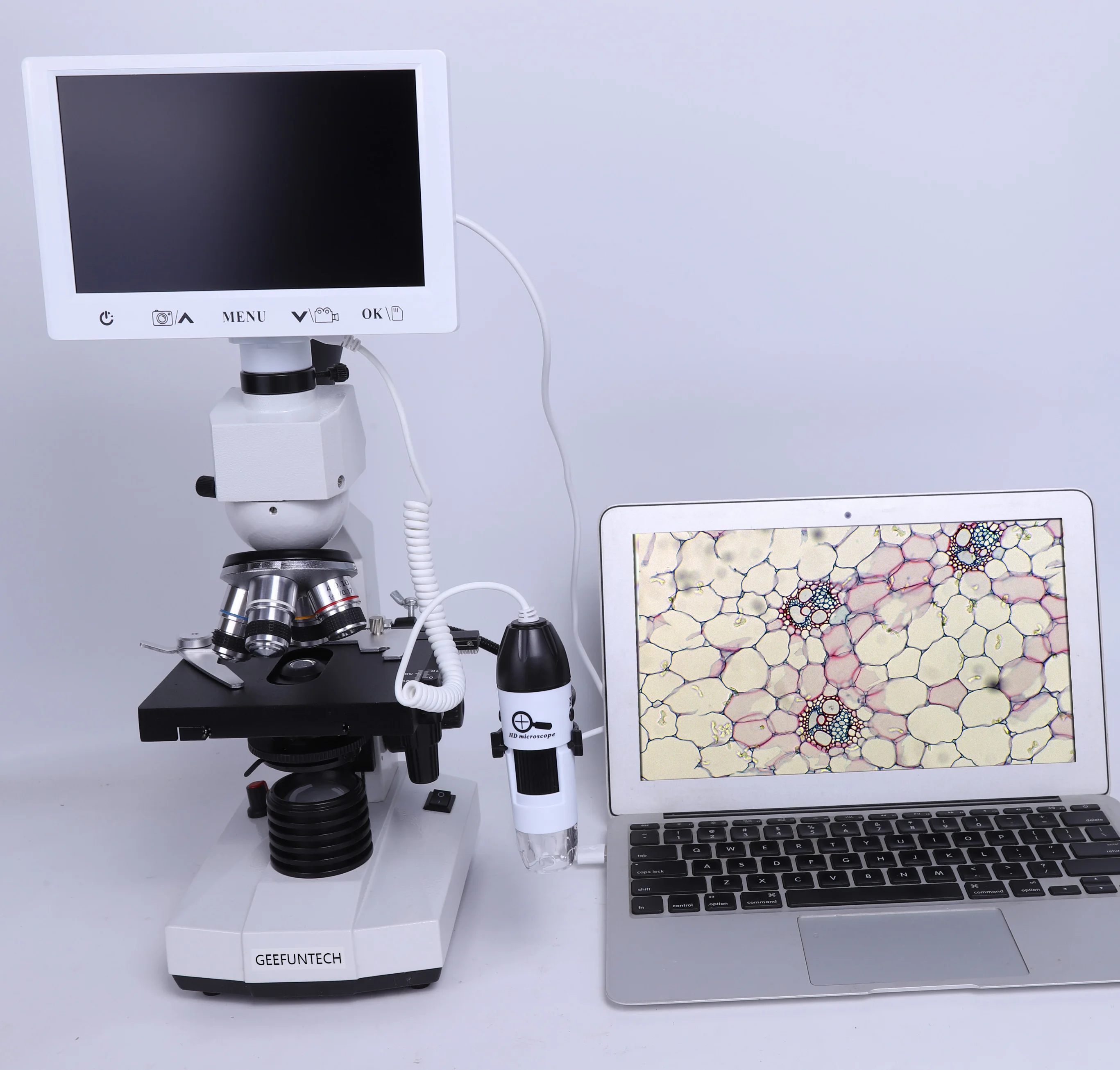 Dual-view-Compound-Microscope-40X-2500X-Magnification-Research-Grade ...