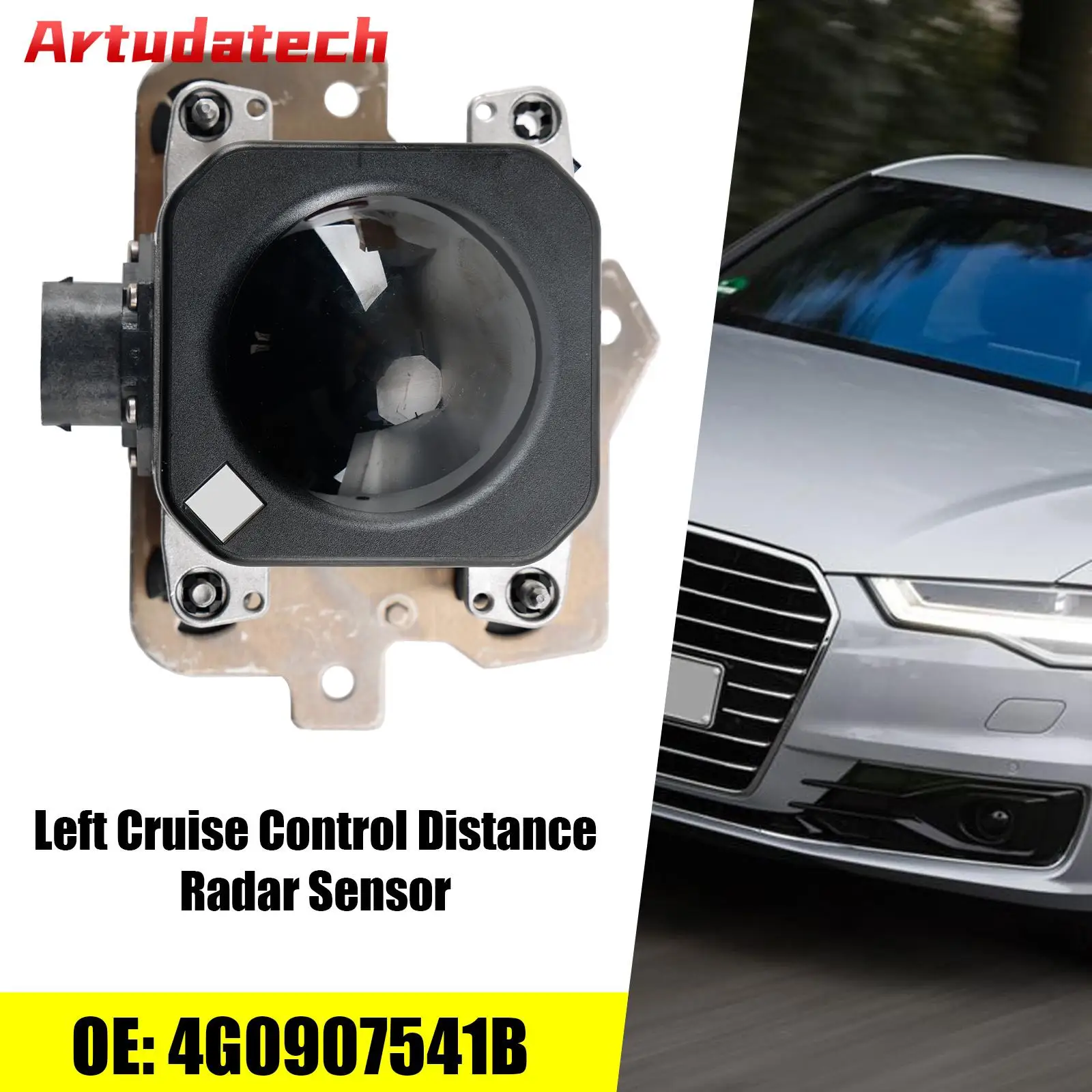 Artudatech-Left-Cruise-Control-Distance-Radar-Sensor-4G0907541B-For ...