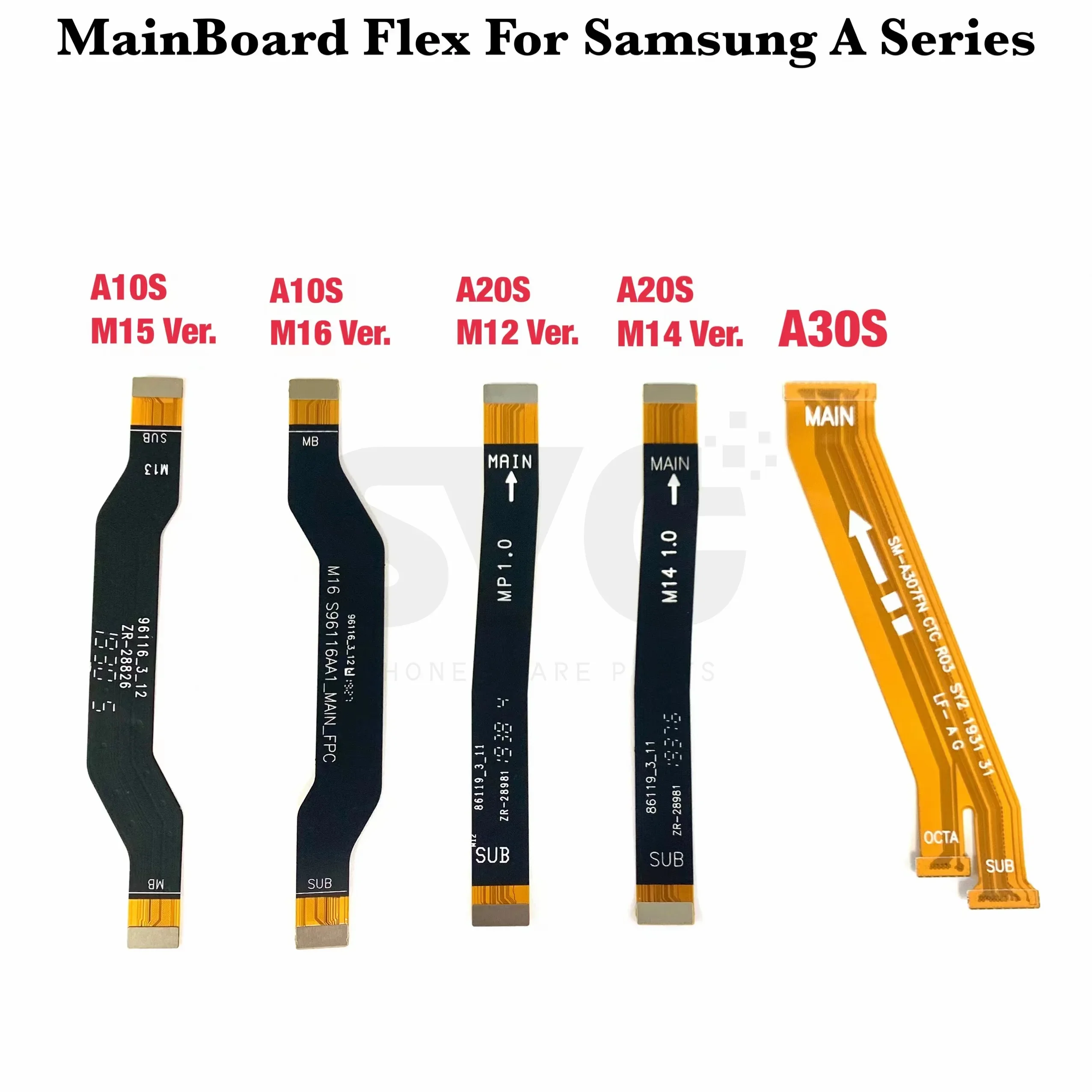 1Pcs For Samsung A10S A107 A20S A207 A30S A307 A40S A50S A507 Main Motherboard Flex Cable ...