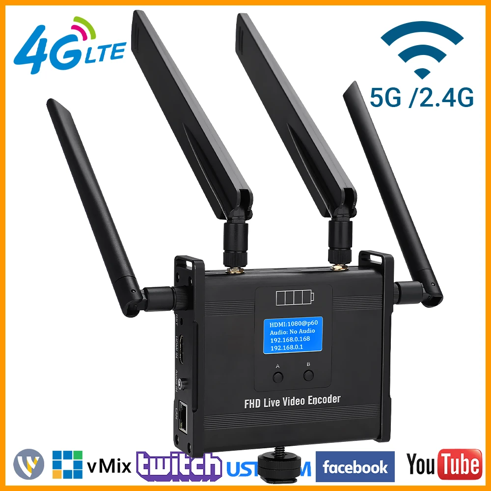 Hevc H.265 /h.264 3g/ 4g Lte 1080p Hd Hdmi Video Encoder Hdmi ...