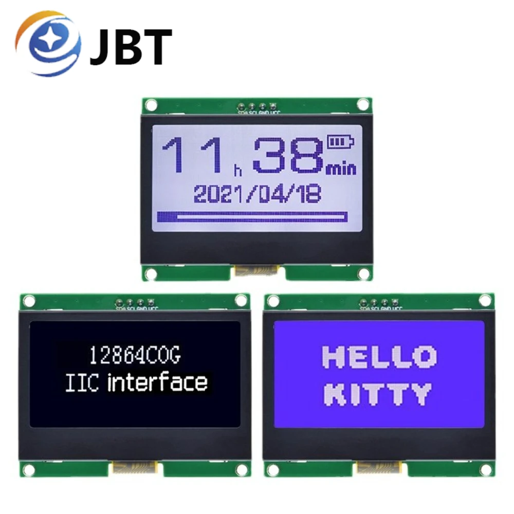 12864-IIC-LCD-Module-128X64-I2C-ST7567S-COG-Graphic-Display-Screen ...