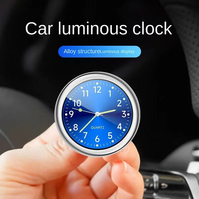 Mini Watch Car Quartz Clock Mini Electronic Clock Waterproof Bicycle ...