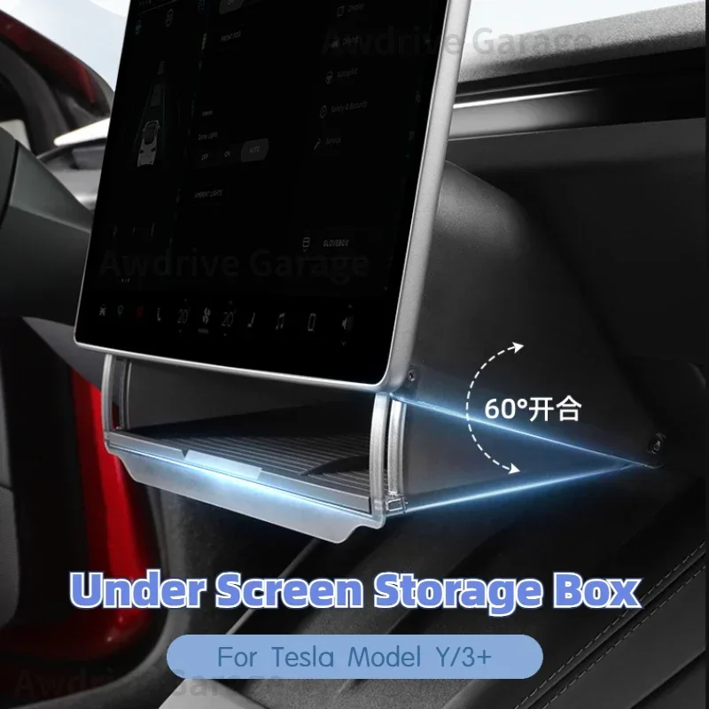 Tesla Model Y Phone Mount Tesheer For Tesla Model 3/Y Under Screen ...