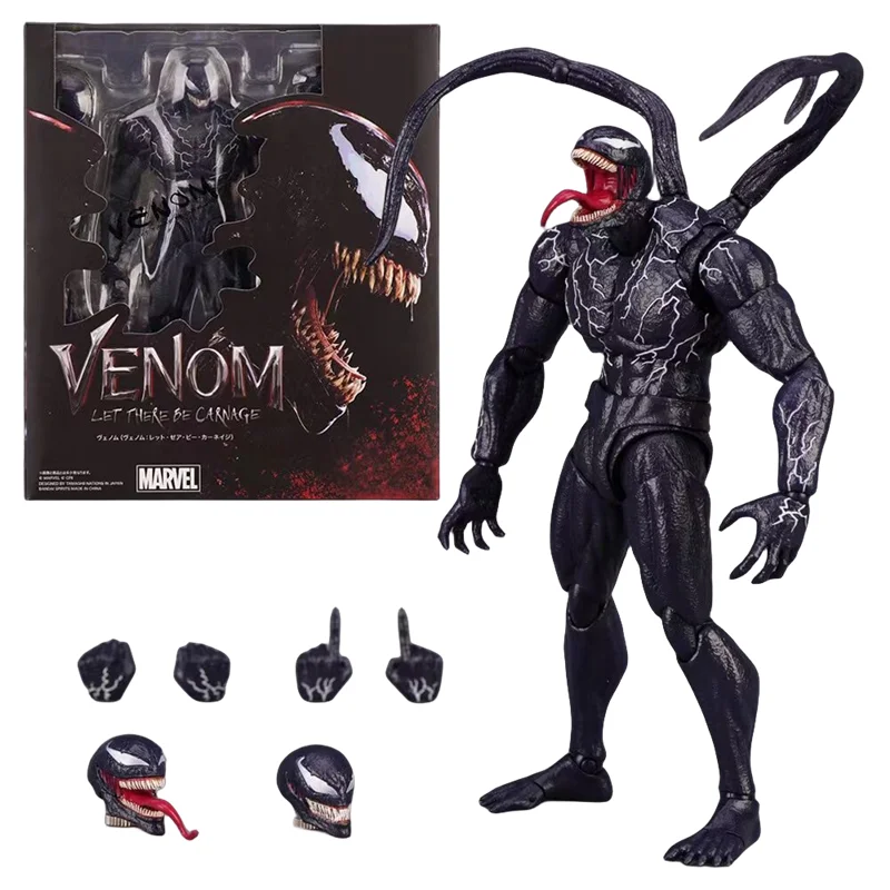 Venom-2-Let-There-Be-Carnage-Anime-Figure-SHFJoint-Movable-Toys-Change ...