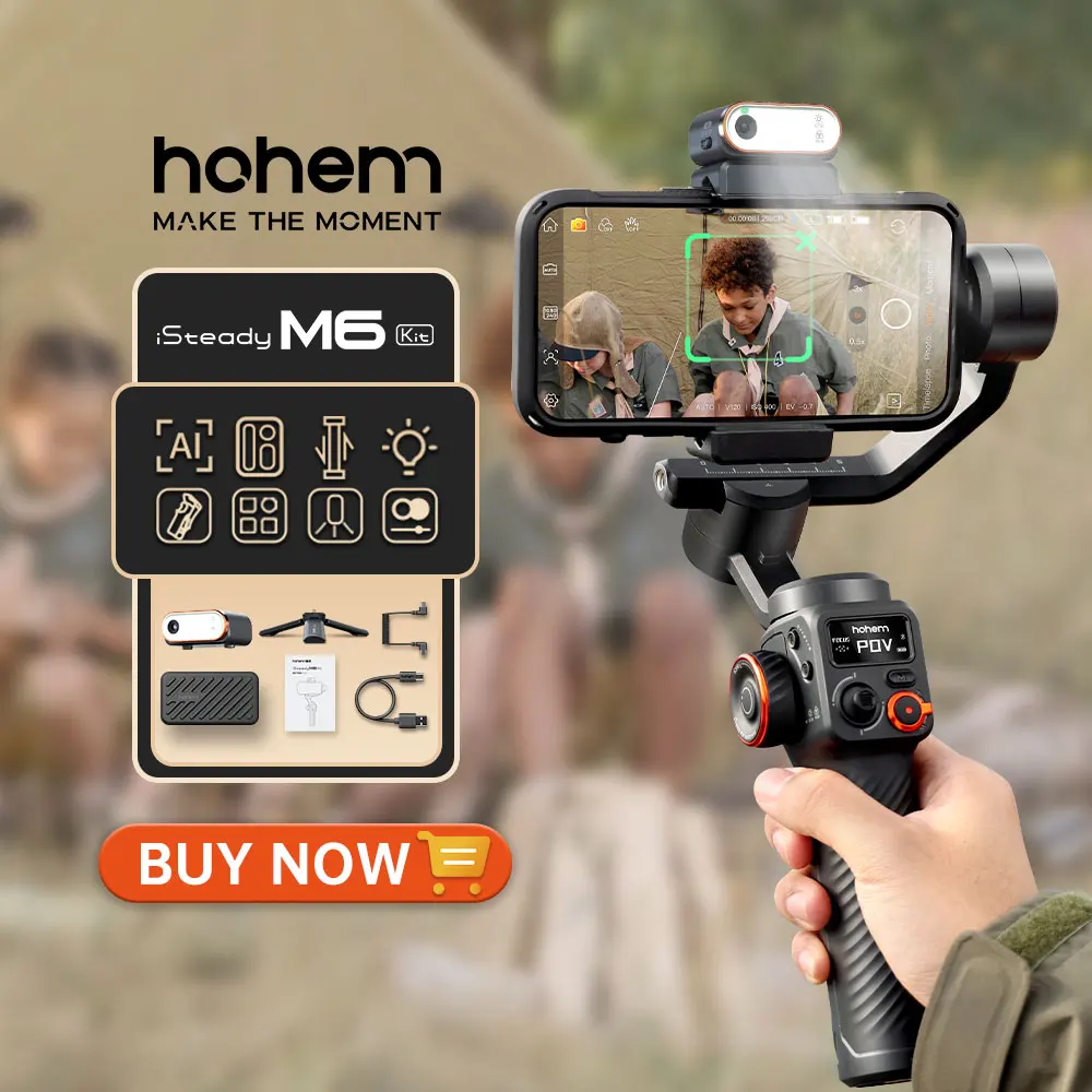 Hohem-iSteady-M6-Kit-Gimbal-para-Smartphone-Card-n-de-3-Ejes-Rastreador ...