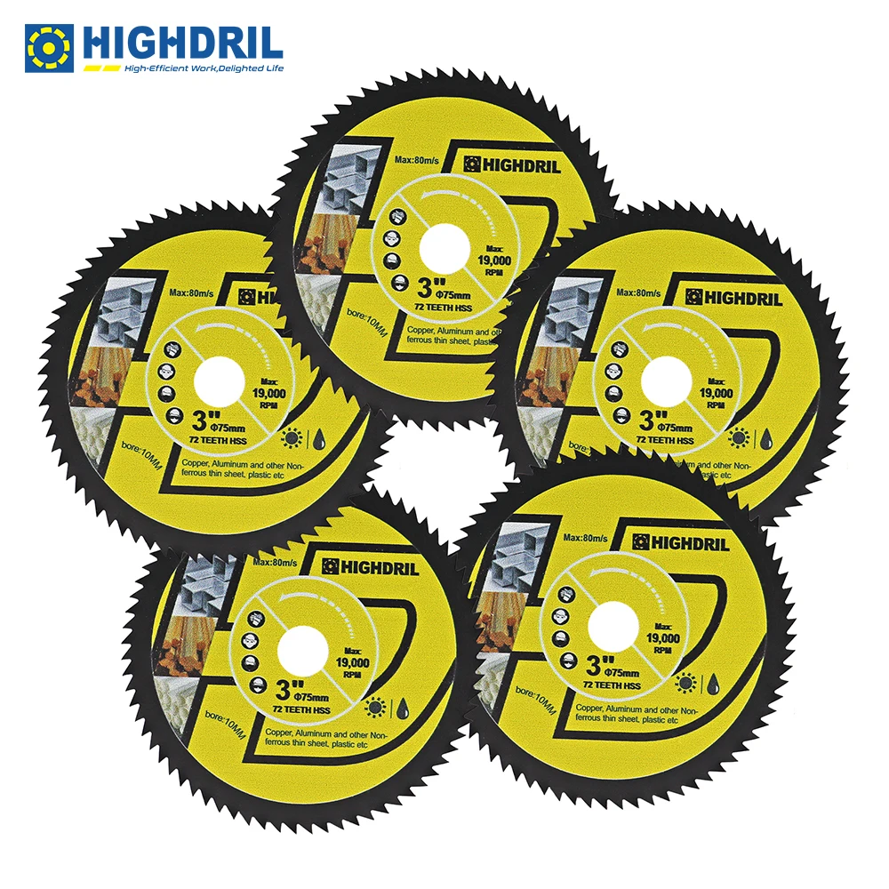 HIGHDRIL-HSS-Circular-Saw-Blade-Mini-Diamond-Cutting-Disc-50-75-85mm ...