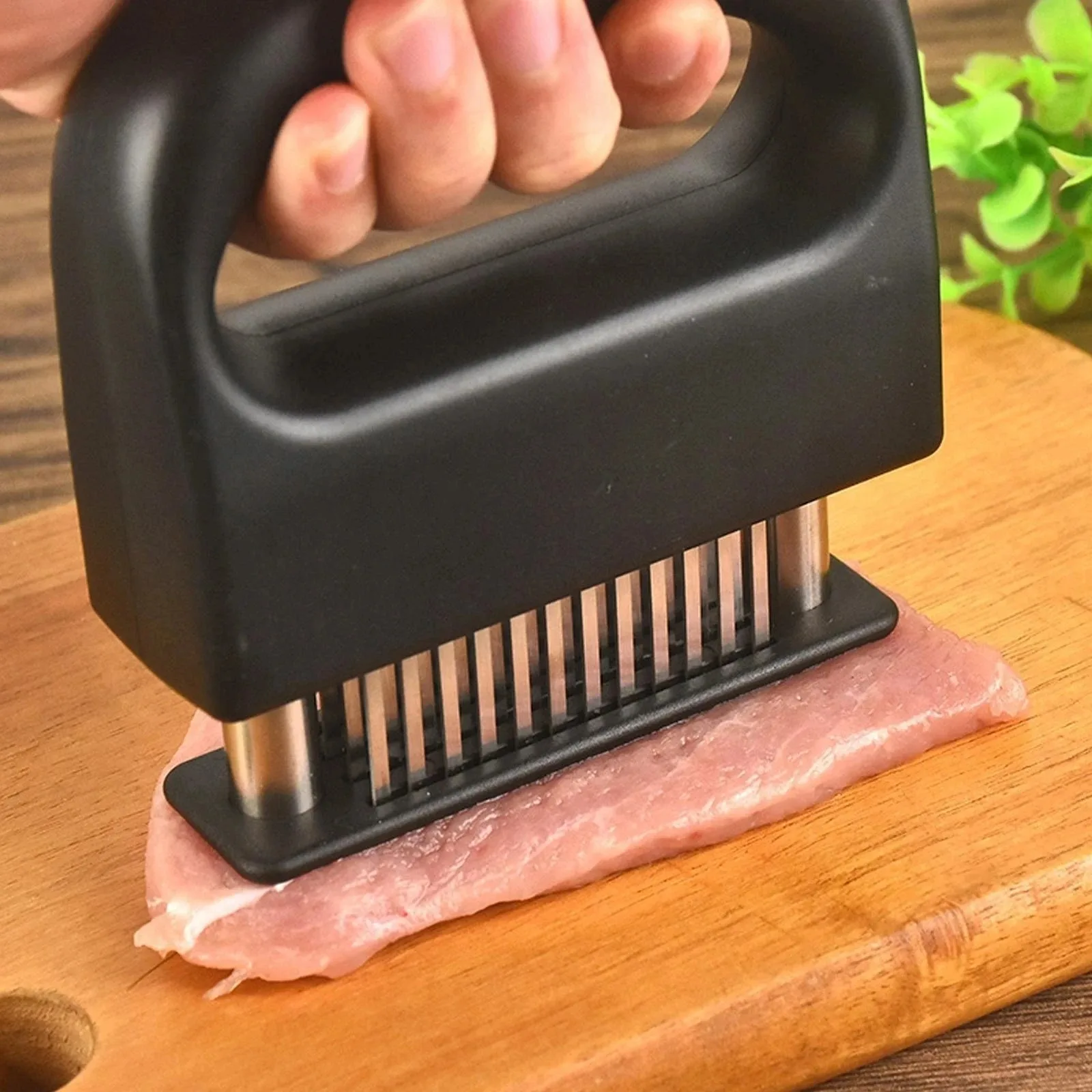 48 Blades Needle Meat Tenderizer Stainless Steel Knife Meat Beaf Steak