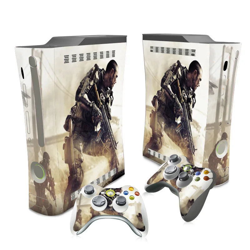 Good Quality Protective Sticker Vinyl Skins for XBOX 360 fat New game ...
