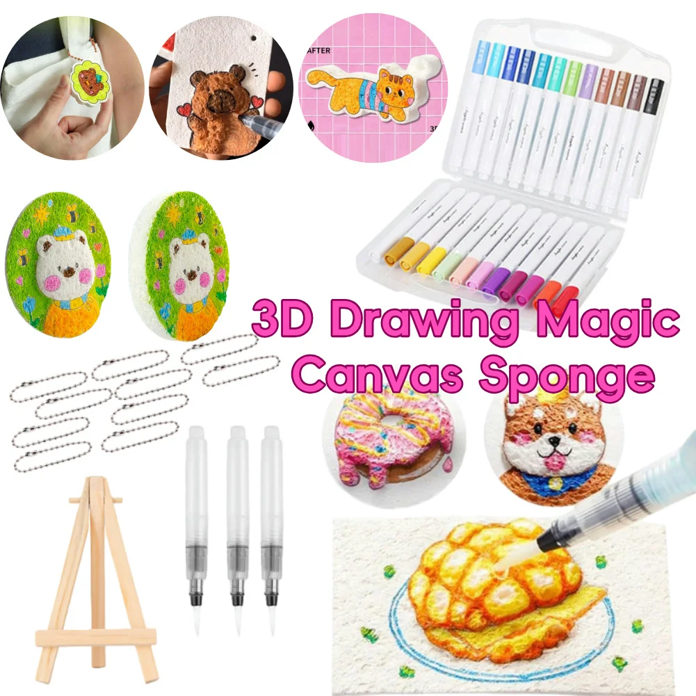 The Ultimate Guide to DIY Magic Canvas: Why This 3D Puffy Paint Kit ...