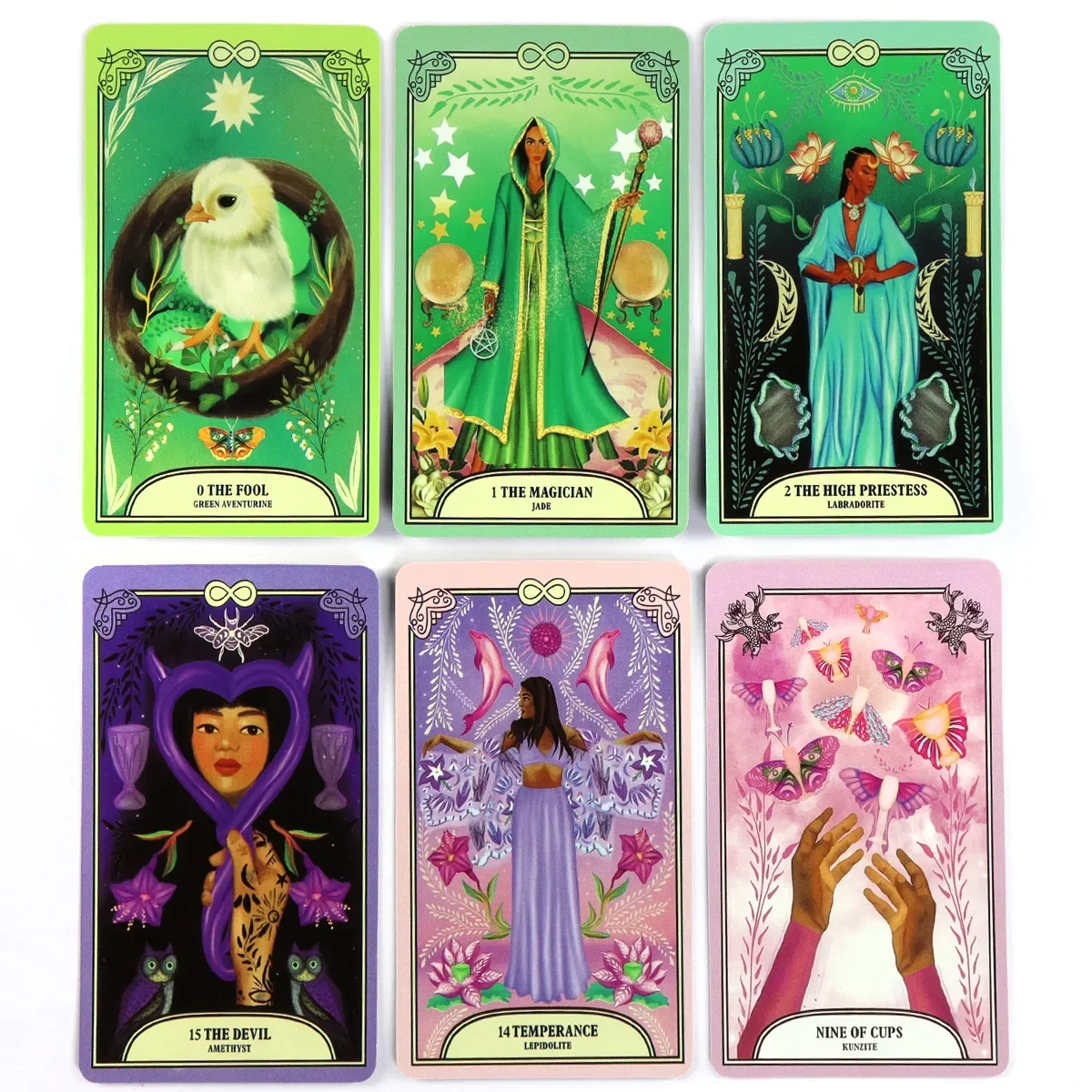 The Crystal Magic Tarot Understand and Control Your Fate with Tarot 78 ...
