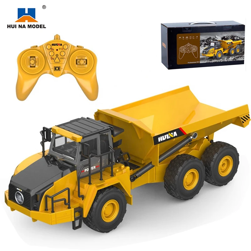 HUINA-1553-1-16-RC-Dumper-Excavator-Truck-Caterpillar-9CH-2-4G-Radio ...