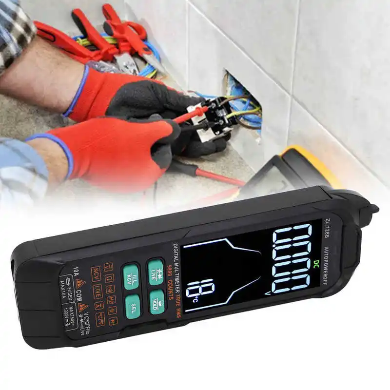 Digital-Multimeter-Portable-Large-Backlit-Screen-1000mAh-Current ...