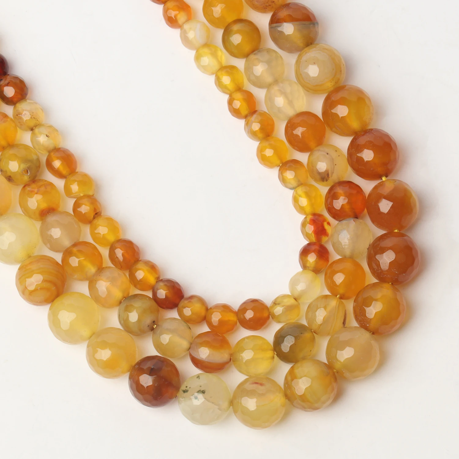 15-6-8-10mm-Natural-Amber-Agate-Stones-Loose-Spacer-Faceted-Beads ...