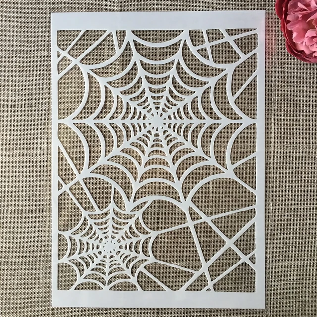 Spider Web Stencils