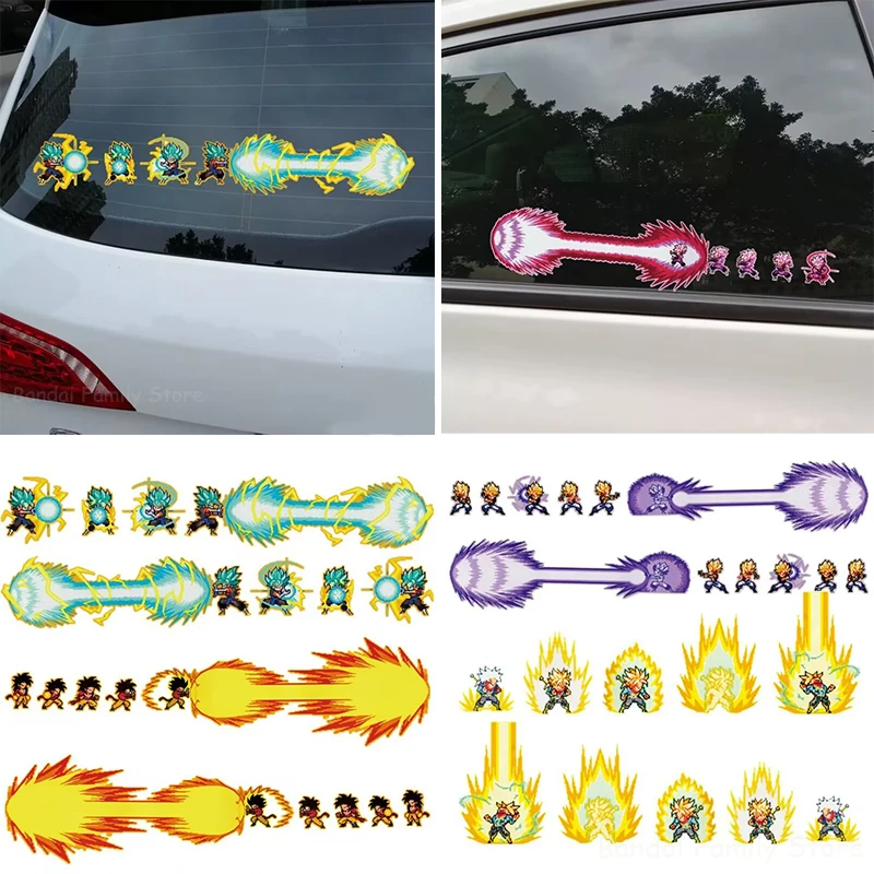 Dragon Ball Son Goku Car Sticker Cartoon Auto Decoration Car Body ...