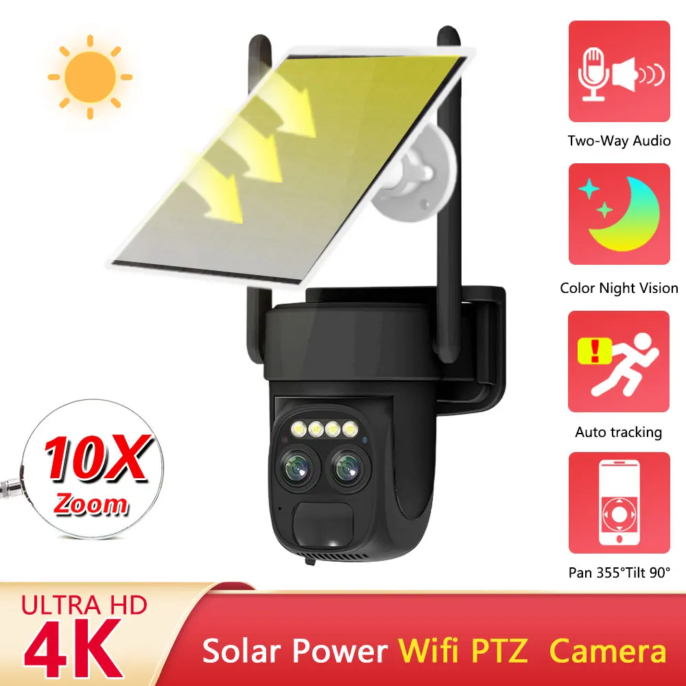 4K-Dual-Lens-Solar-Wifi-PTZ-IP-Security-Camera-10X-Zoom-Outdoor-Color ...