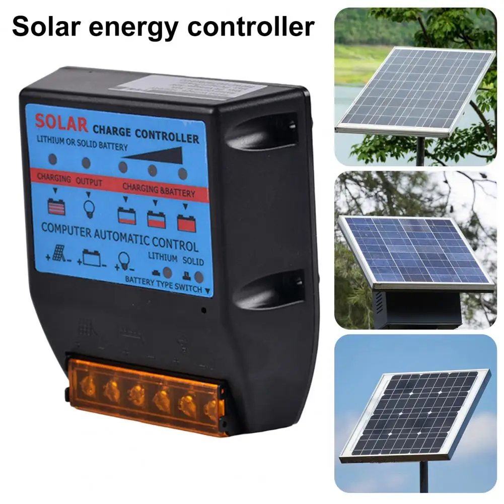 Solar Charge Controller High Efficient Short-circuit Protection Plug ...