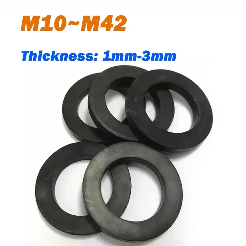 Rubber Gasket Screw M10 M11~M42 Soft Sealing Ring Waterproof Flat ...