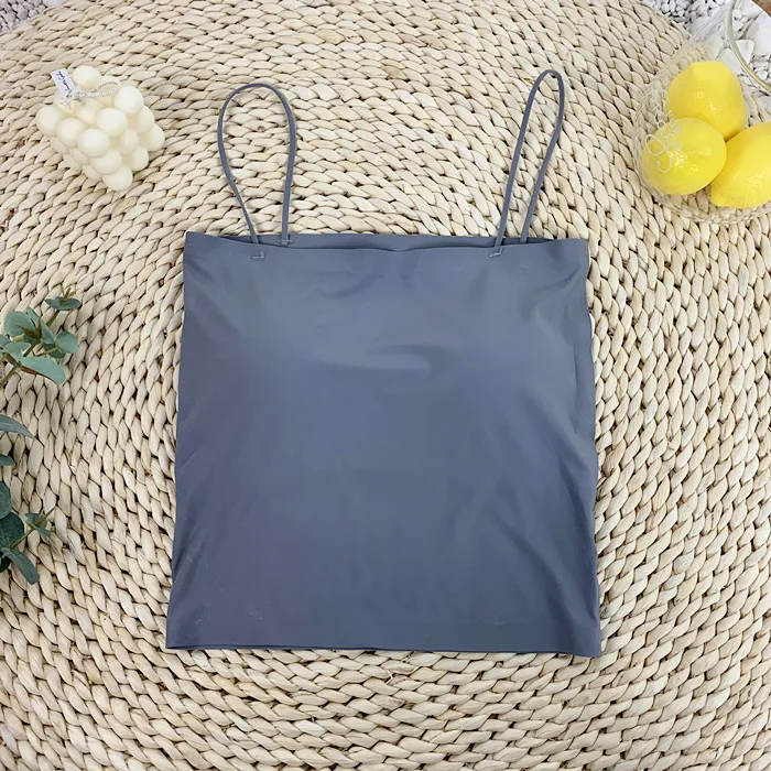 Ice Silk Small Suspender Strapless Women's Wrapped Chest With A Thin ...