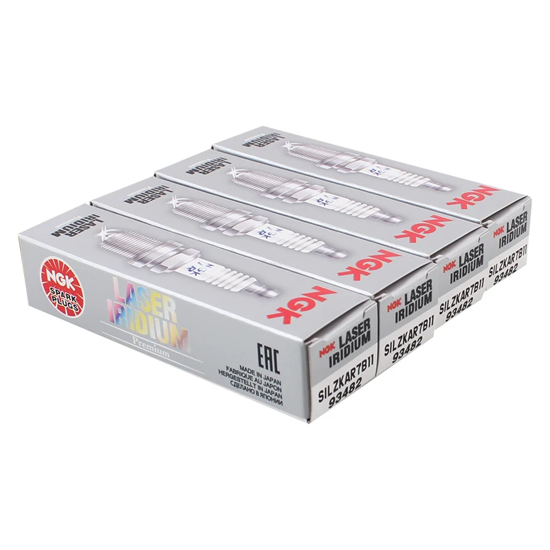 2pcs-4pcs-Original-NGK-Iridium-Spark-Plug-SILZKAR7B11-93482-For-Some ...