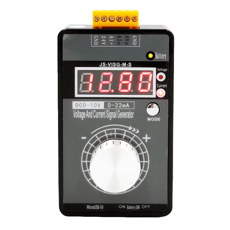 0 5V 0 10V 4 20mA Generator with LED Display High Precision Adjustable ...