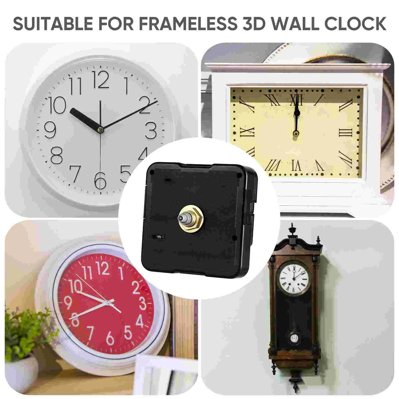 Battery Powered Clock Parts