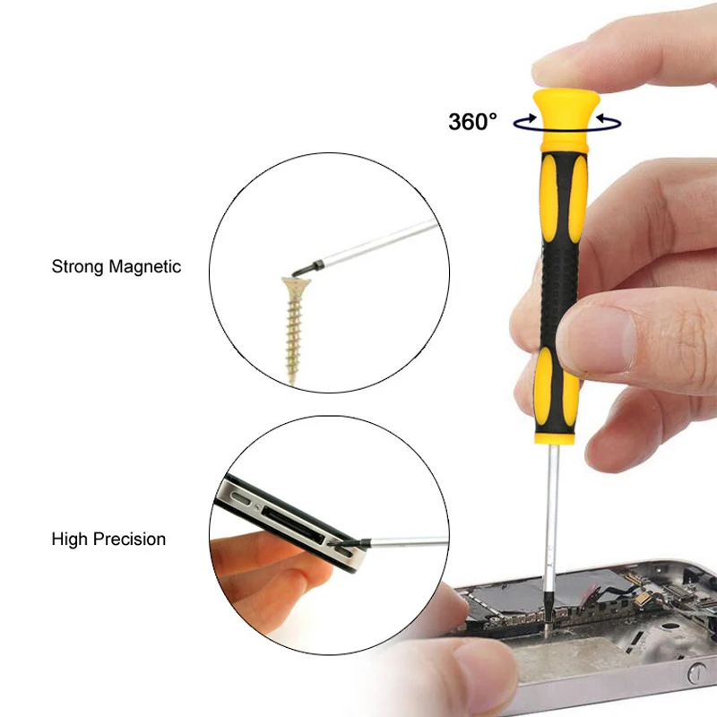 Xbox Nintendo Torx Screwdriver Bit Set T3 T4 T5 T6 T7 T8 T10 Mini Hex ...