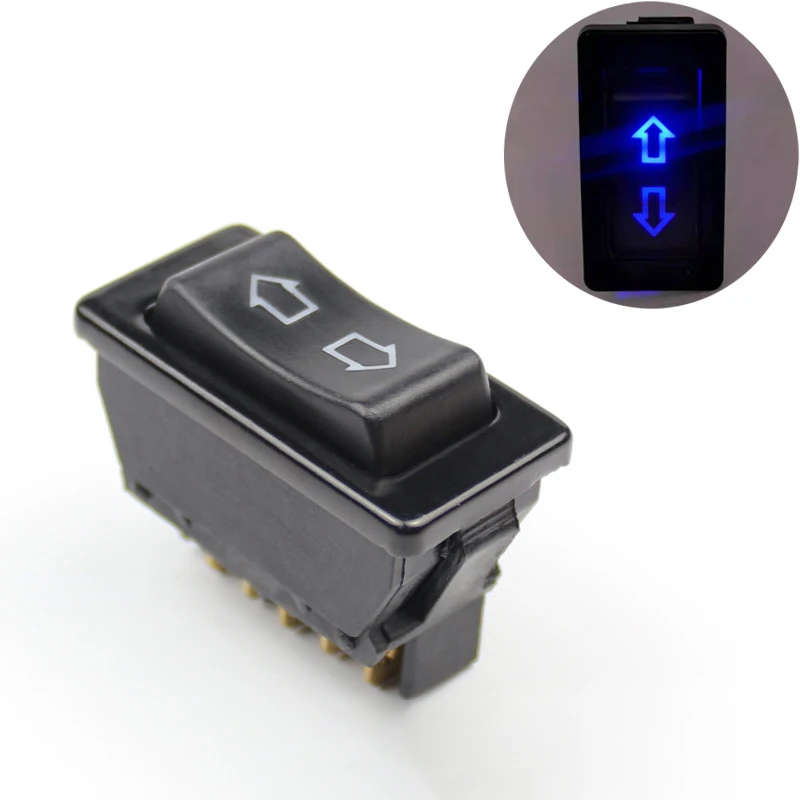 Universal-Direct-Current-12V-20A-Auto-Car-Power-Window-Switch-5-Pins ...