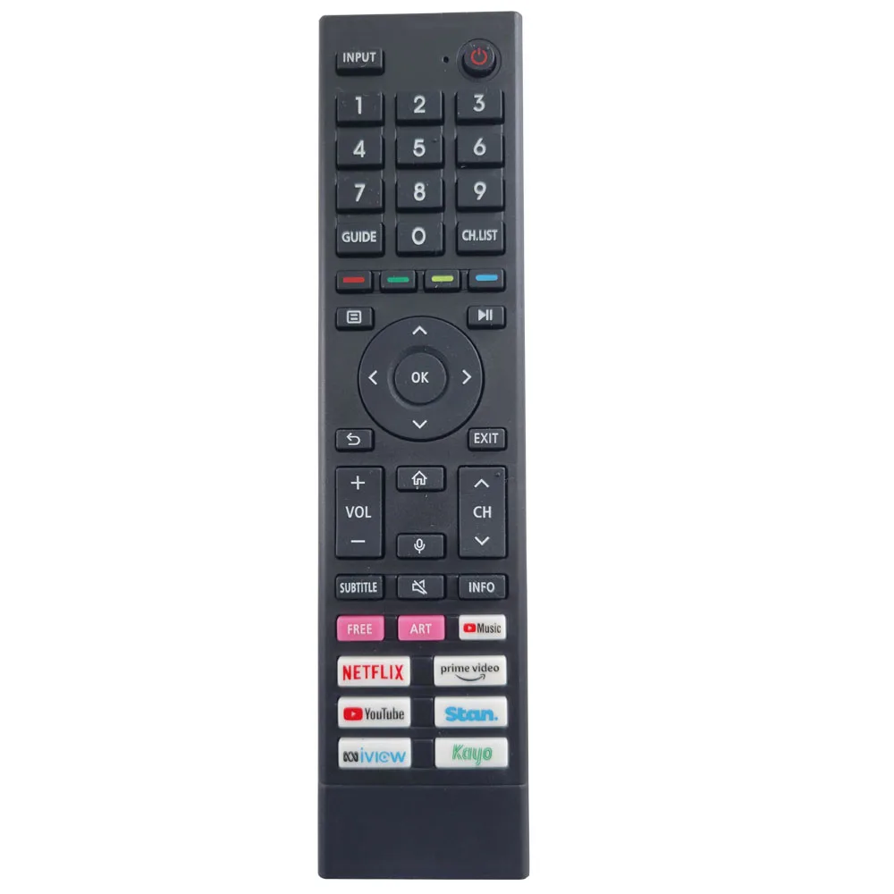 LEKONG ERF3G80H Remote Suitbale for HISENSE TV 43A7G 50A7G 55A7G 65A7G ...