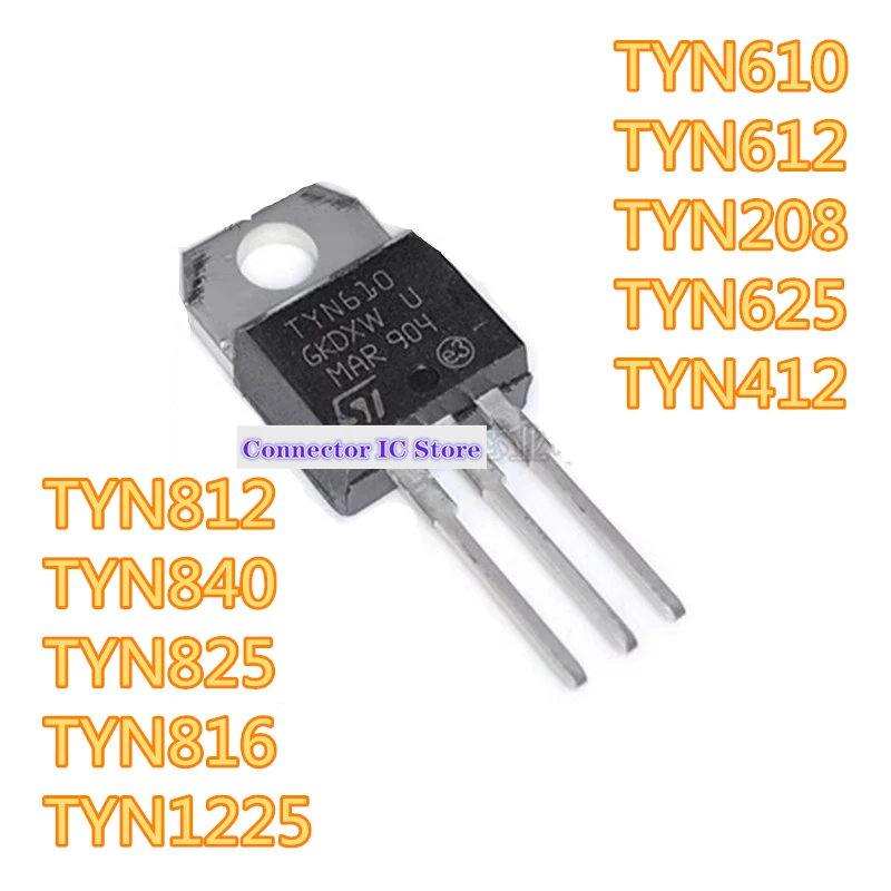 5PCS-New-original-imported-thyristor-transistor-TYN610-TYN612-TYN208-TYN625-TYN412-TYN812-TYN840 ...