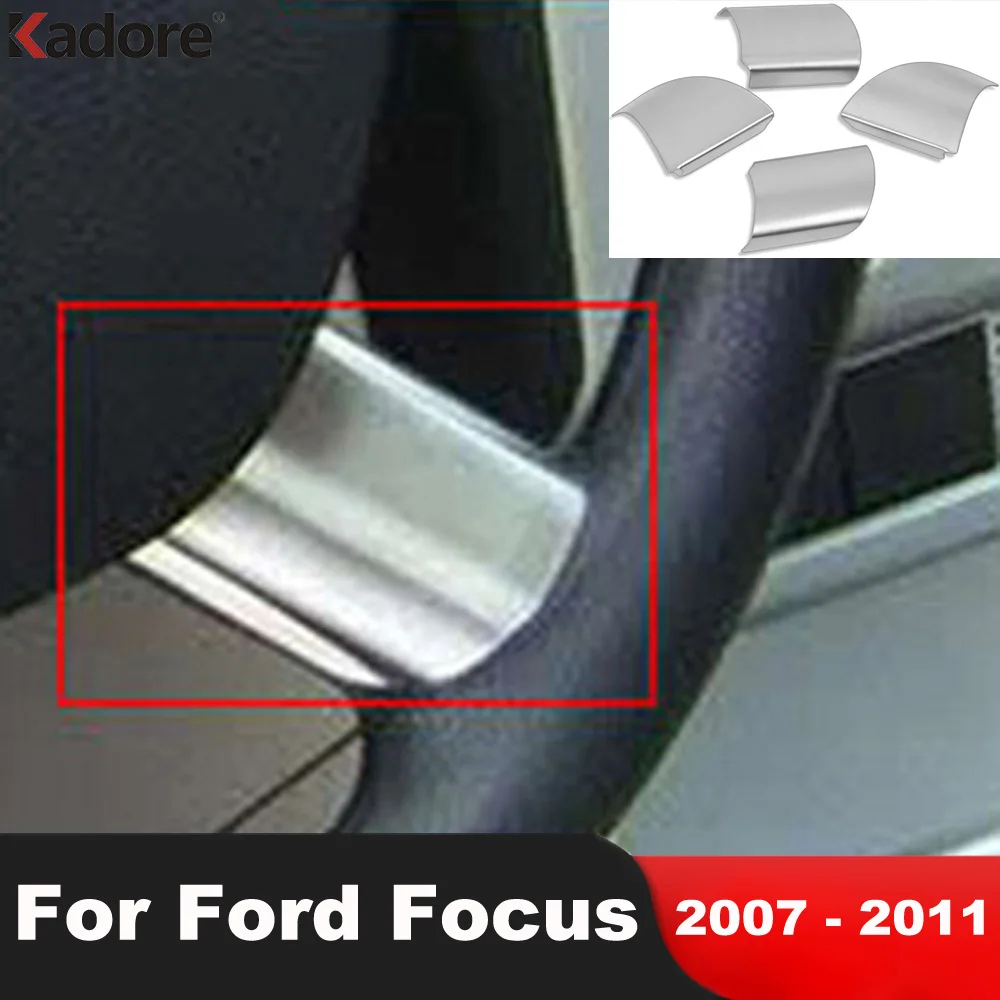 Car Steering Wheel Panel Cover Trim For Ford Focus 2 2007 2008 2009 ...