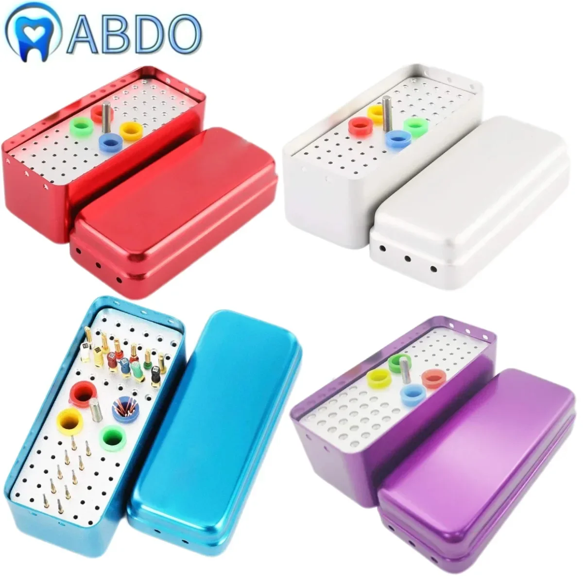 60-Hole-Dental-Bur-Sterilization-Box-Autoclave-Dual-Purpose-with-Tip ...