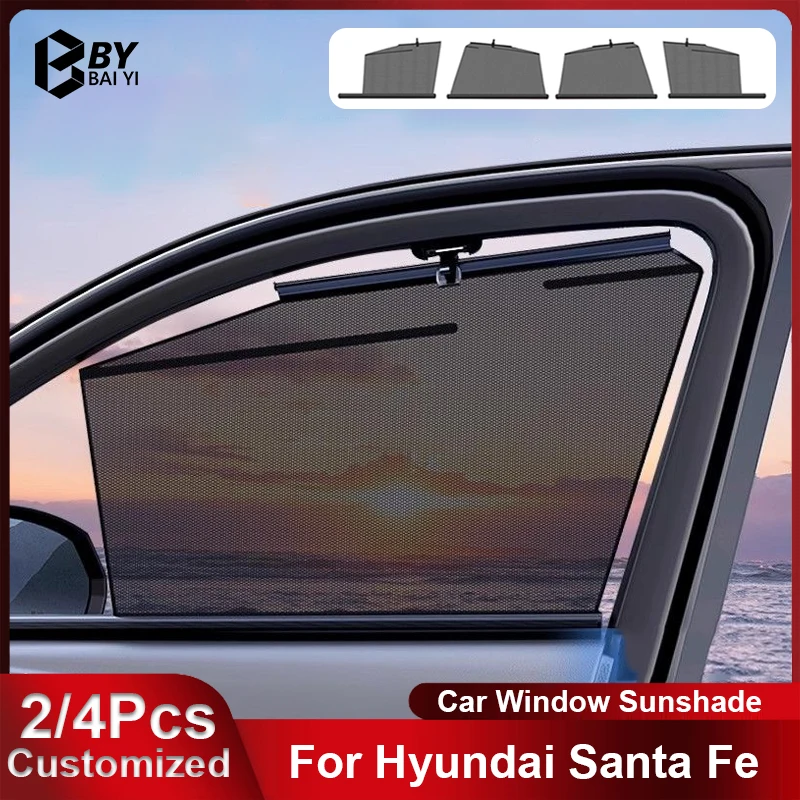 For-Hyundai-Santa-Fe-Car-Lifting-Window-Sunshade-Automatic-Lifting-Sun ...