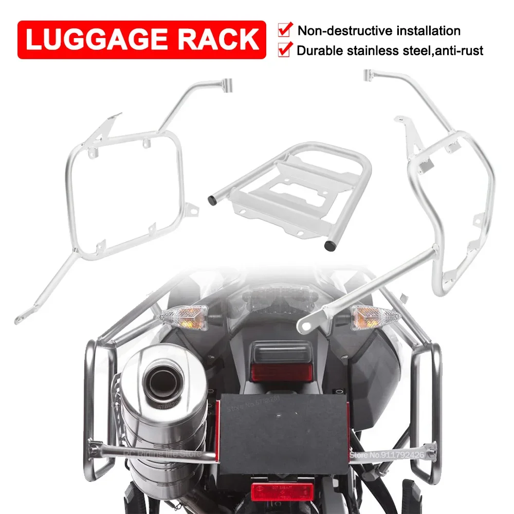 F800GS-Top-Box-Bracket-Panniers-Luggage-Rack-For-BMW-F700GS-2009-2017 ...